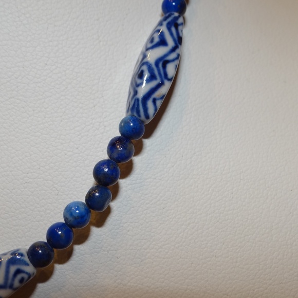 Sajen (Offerings) Jewelry | Jewelry | Sajen 6 Lapis Bali Bead Necklace ...